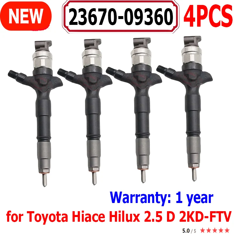 23670-09360-NEW-DIESEL-FUEL-INJECTOR-2367009360-Common-Rail-Injection ...