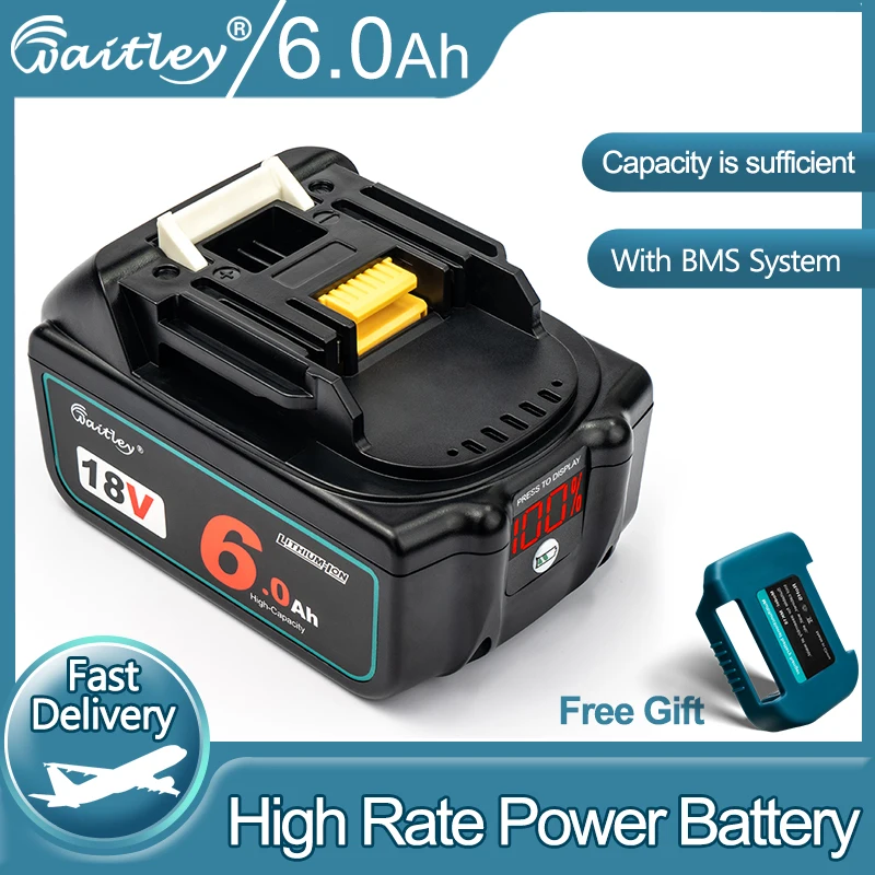 Waitley 18 v 4.5ah bl1860b wiederauf ladbarer Li Ionen Akku für Makita ...