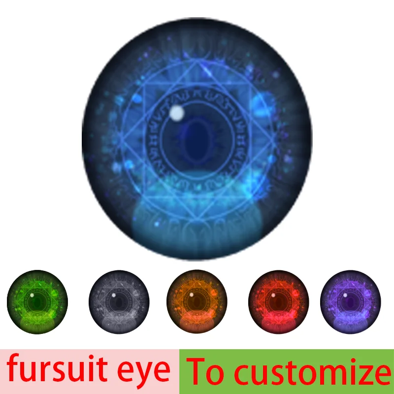 Furry Fandom Fursuit Eyeball Cosplay Costume Furry Suit Kigurumi ...