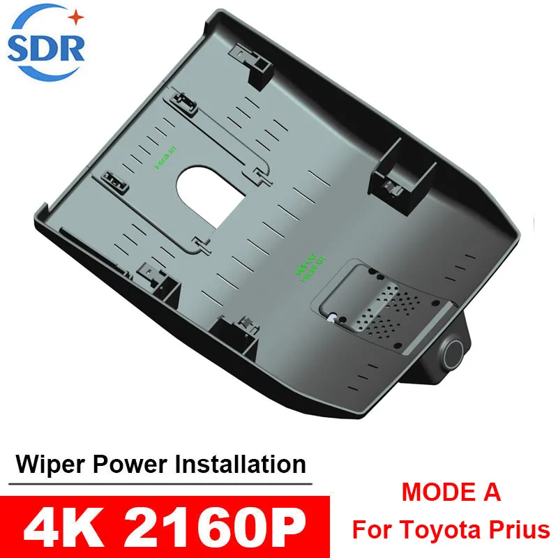 4K UHD Plug and Play Wifi Car DVR Dash Cam for Toyota Yaris PRIUS Grand ...