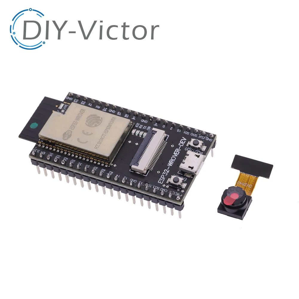 ESP32-CAM-Development-Board-ESP32-WROVER-DEV-CH340C-Wifi-Module-With-OV2640-Camera-Module-ESP32 ...
