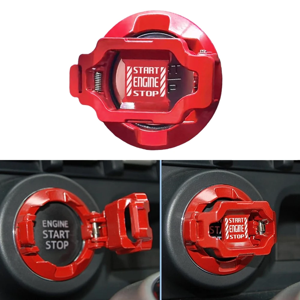Car-Start-Stop-Button-Cover-Ignition-Engine-Start-Button-Cover ...