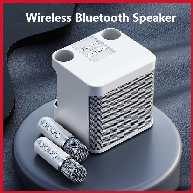 10W-Powerful-Wireless-Portable-Dual-Microphone-Bluetooth-Sound-Outdoor ...
