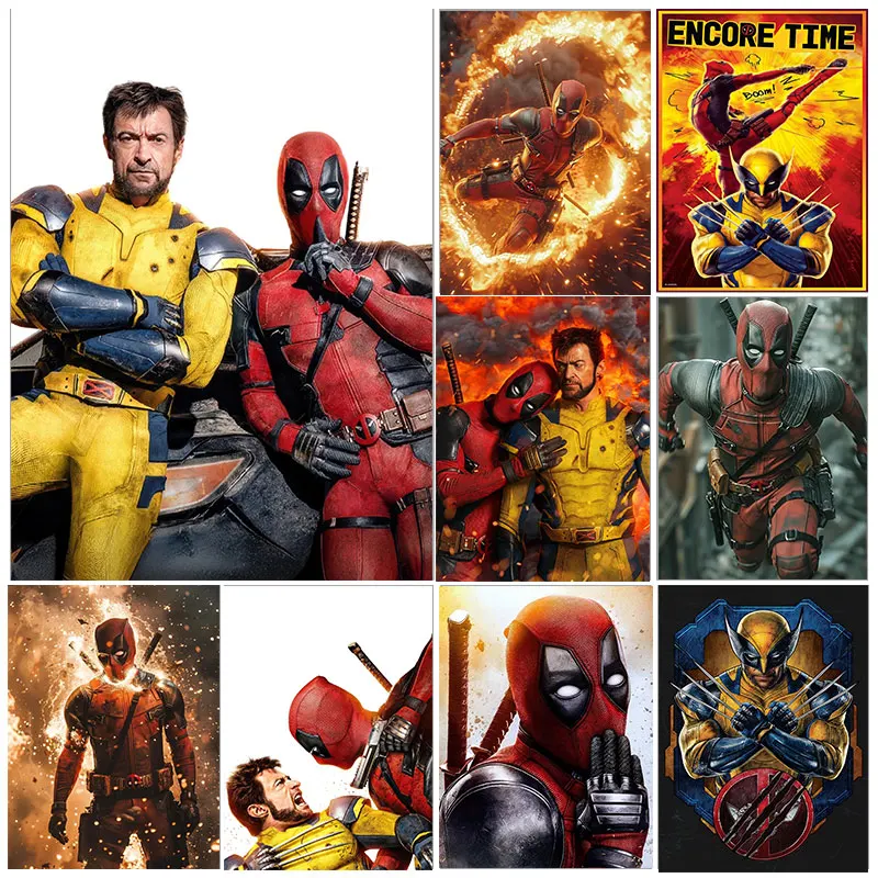 Deadpool-and-Wolverine-Diamond-Painting-Kit-5D-Marvel-Superhero-Diamond ...