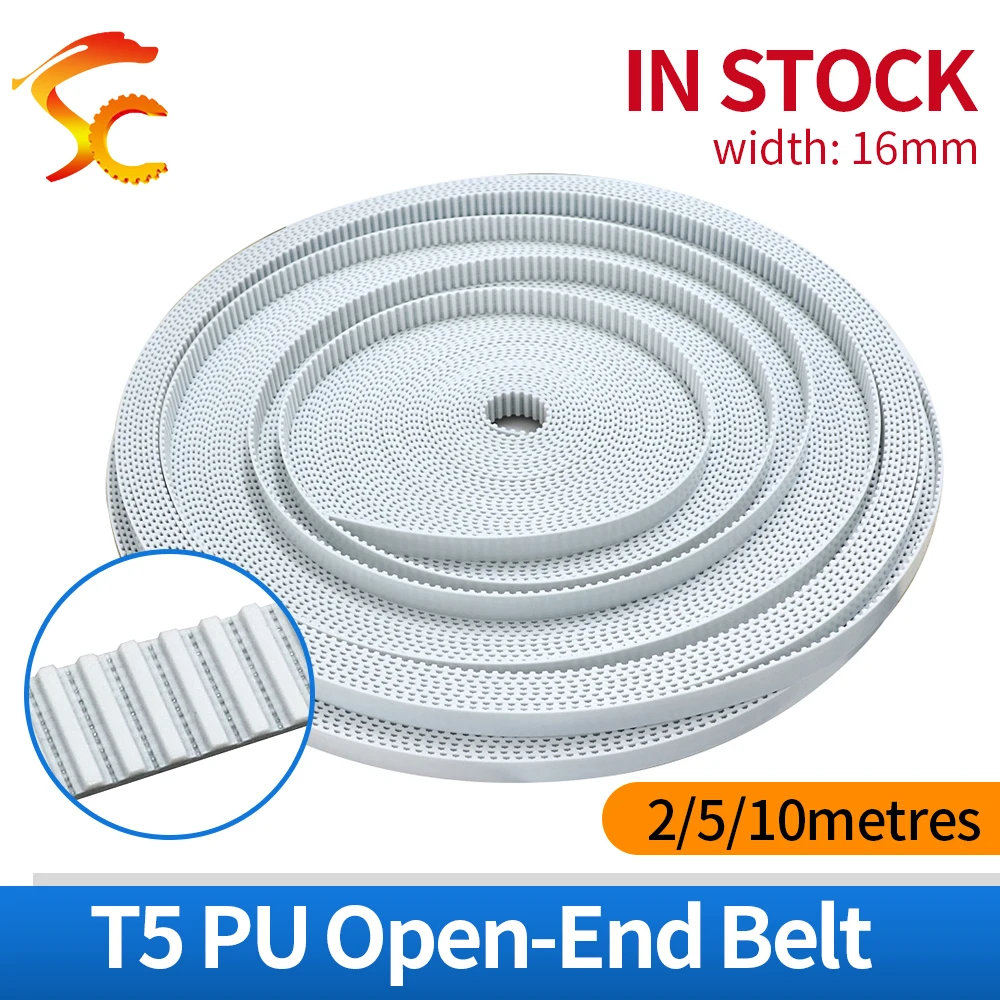 High-Quality-T5-PU-open-belt-T5-timing-belt-T5-16MM-white-Polyurethane ...