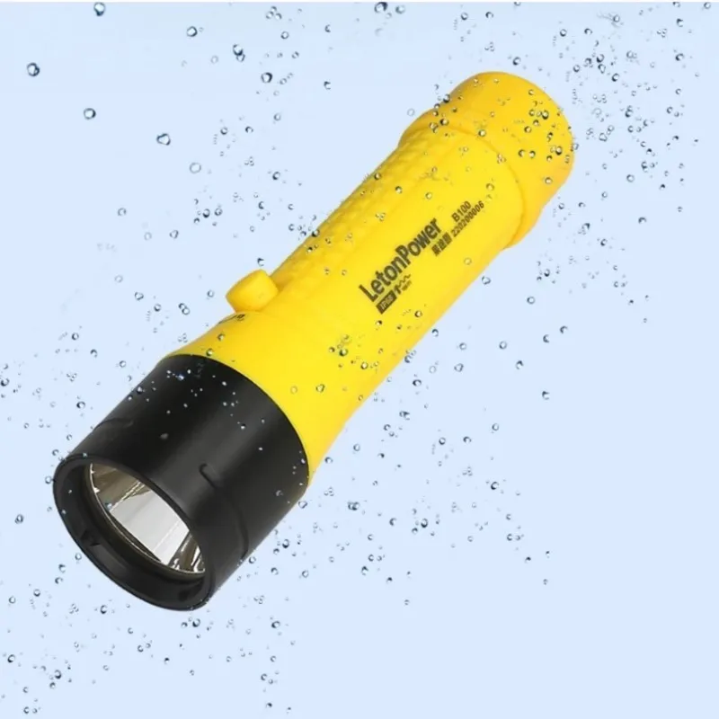 ZK30-Diving-Flashlight-Bright-Light-LED-Focus-Long-Waterproof-Night ...