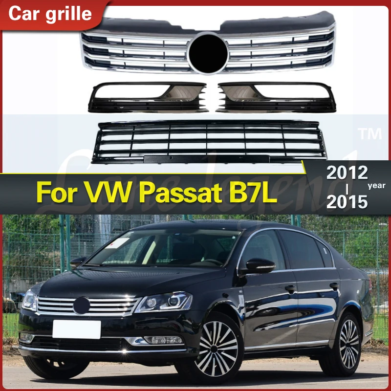 For Volkswagen VW Passat B7 2012-2015 Band New Front Grill Grille Auto ...