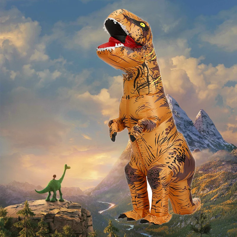 T-REX-Mascot-Inflatable-Costume-Child-Adult-Anime-Cosplay-Dinosaur ...