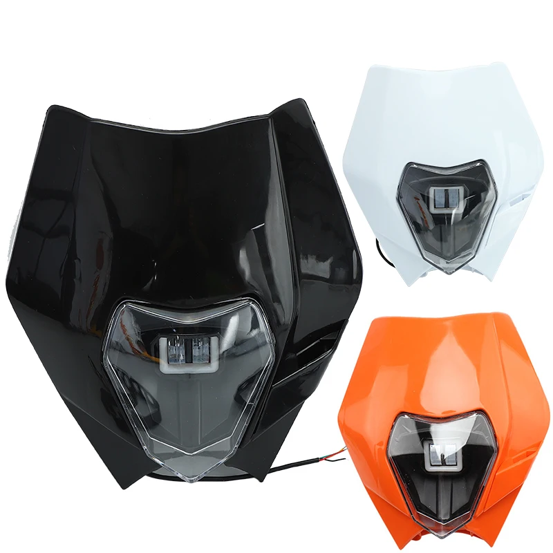 Motorcycle-LED-Headlight-Headlamp-For-KTM-EXC-SX-XC-XCW-125-150-250-300 ...
