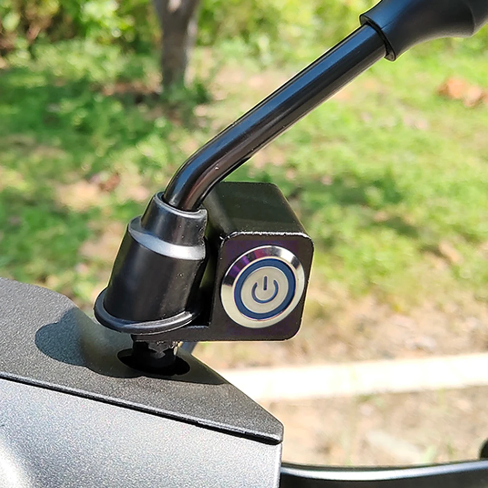 12V-Motorcycle-Switch-10mm-Mirror-Mount-Motorbike-Headlight-Hazard ...