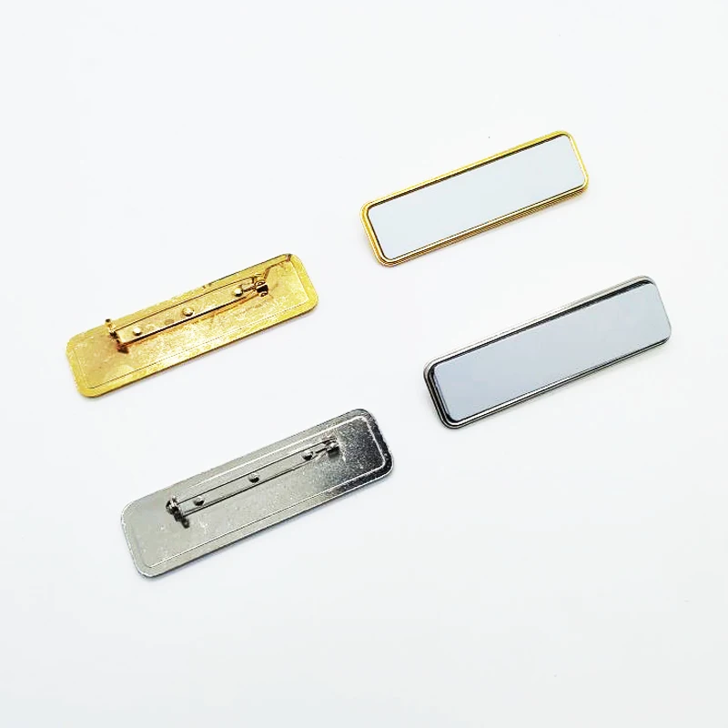 10pcs/Lot Personalized Metal Pin Badge Sublimation Pin Badge Blanks ...