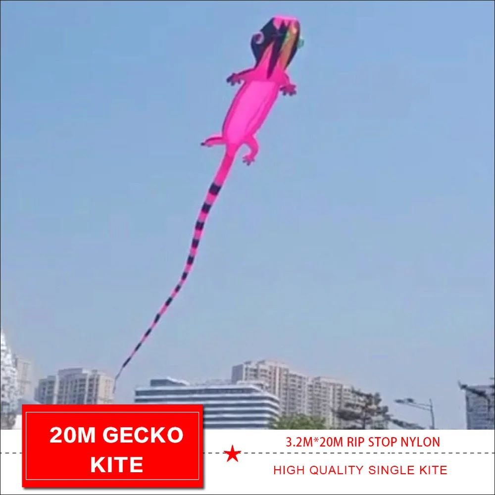 NEW-ARRIVAL-20M-lizard-gecko-kite-all-ripstop-nylon-kite-soft ...