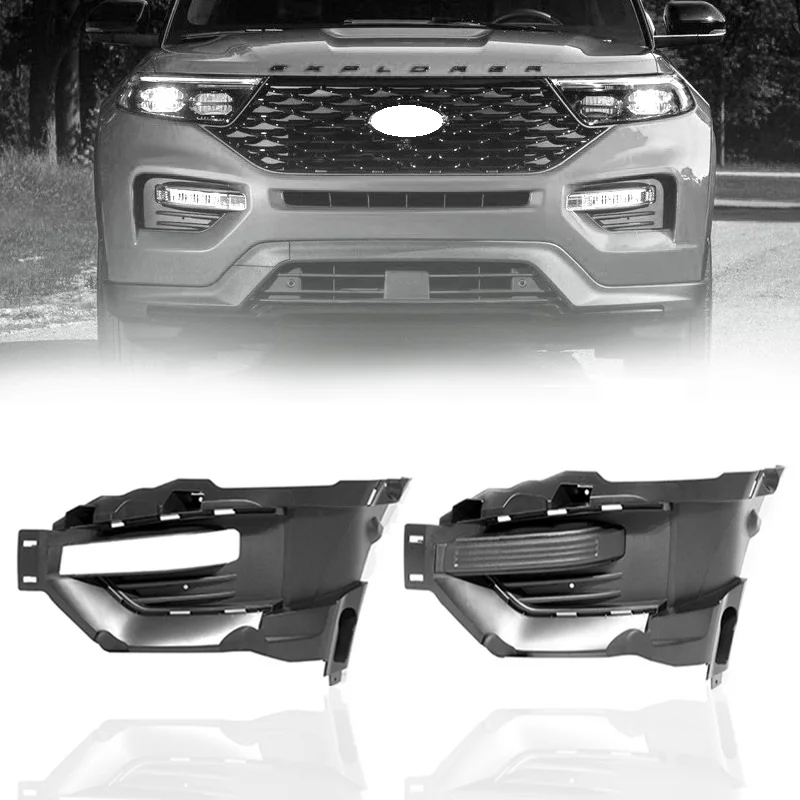 Front-bumper-decorative-strip-fog-light-frame-For-Ford-Explorer-2020 ...