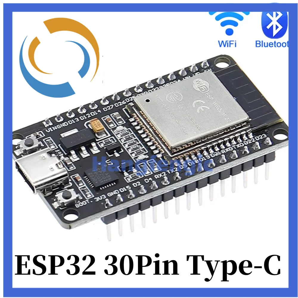 Макетная плата ESP32 WiFi+Bluetooth со сверхнизким энергопотреблением, двухъядерный процессор ...