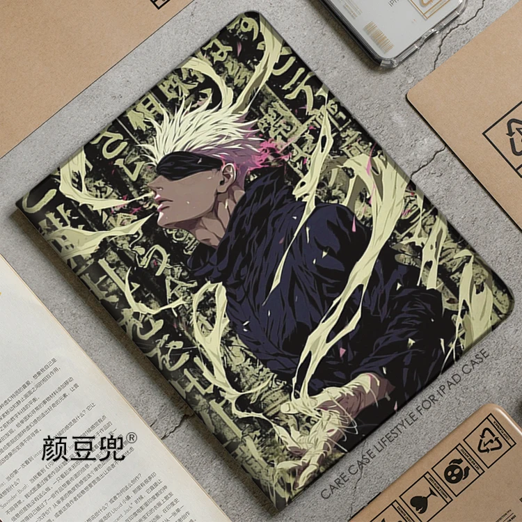 Satoru-Gojo-Anime-Jujutsu-Kaisen-For-iPad-10-2-9th-Mini-6-5-Case-Luxury ...