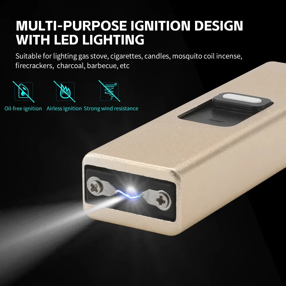 Portable-Pulse-Single-Arc-Lighter-Flameless-Windproof-Plasma-USB ...