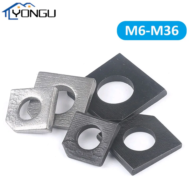 304-Stainless-Steel-Black-Carbon-Steel-Square-Bevel-Washer-Missing-an ...