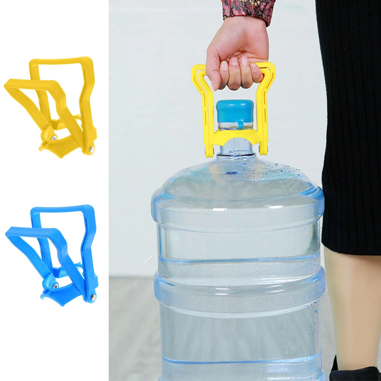Plastic Water Buckets Carrier | Plastic Bottled Water Handle - Plastic ...