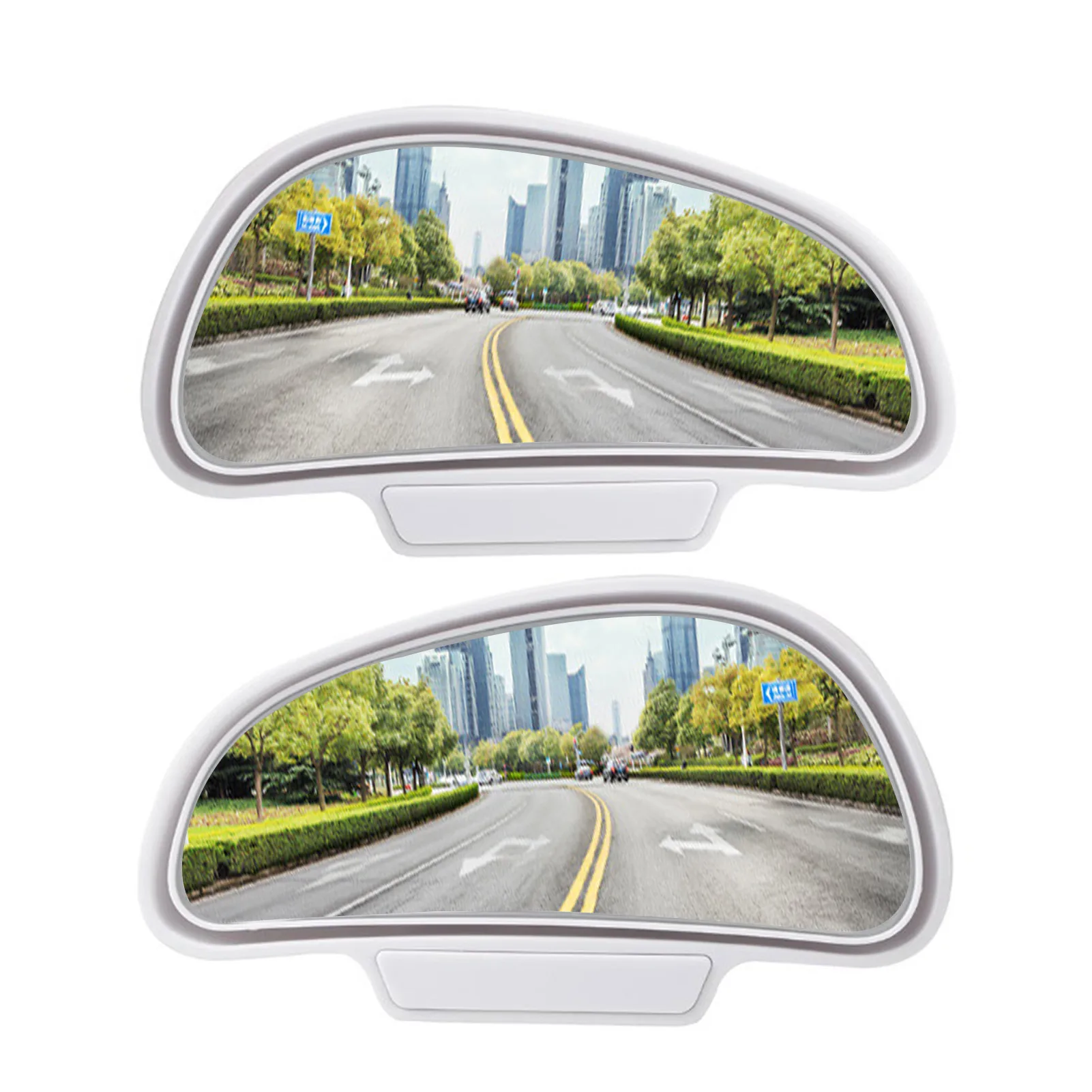 Convex-Glass-Auxiliary-Mirror-Car-Rear-View-Mirrors-Blind-Spot-Dead ...