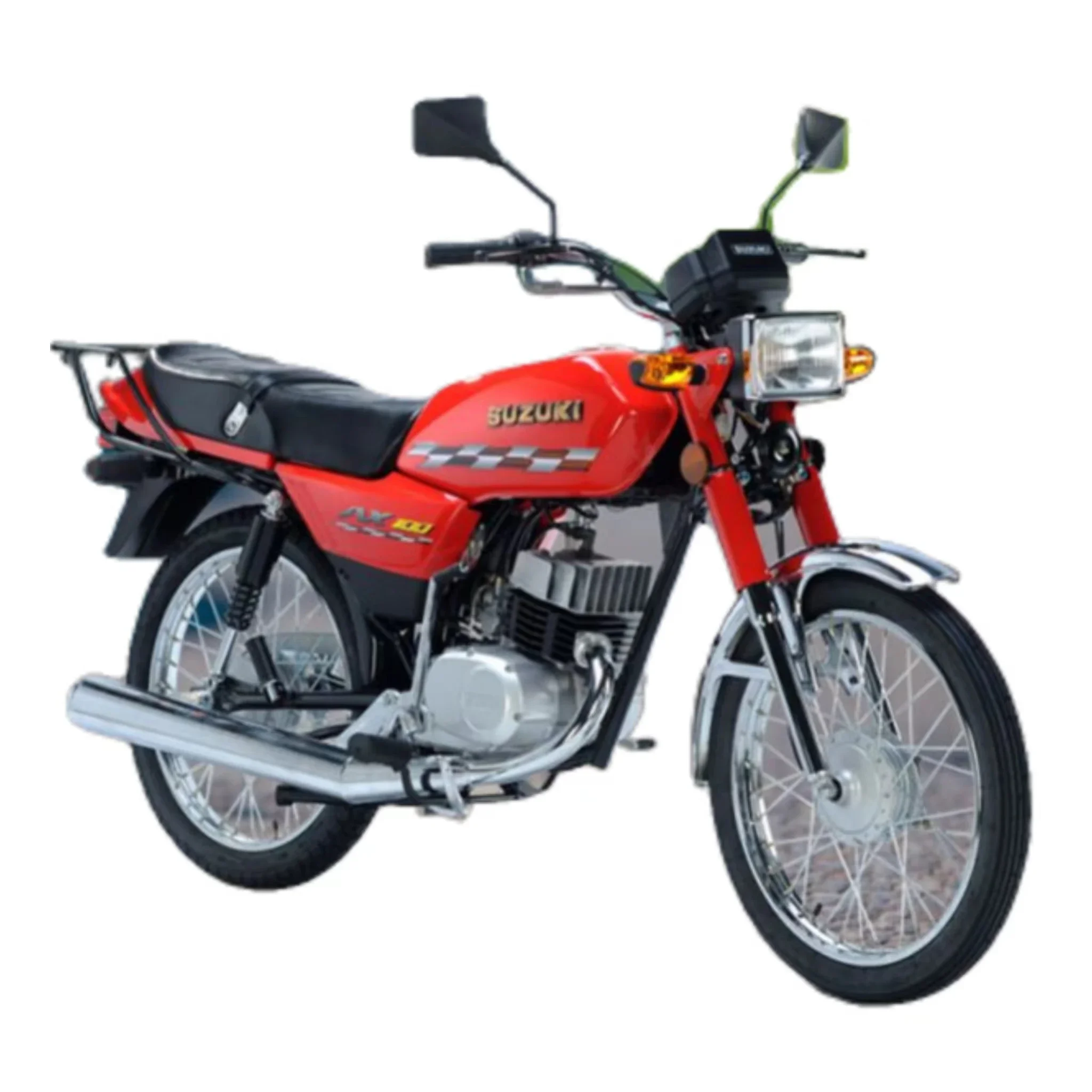 Hot-Sale-Motorcycle-2-Stroke-Suzuki-AX100-Lifan-Gasoline-Complete ...