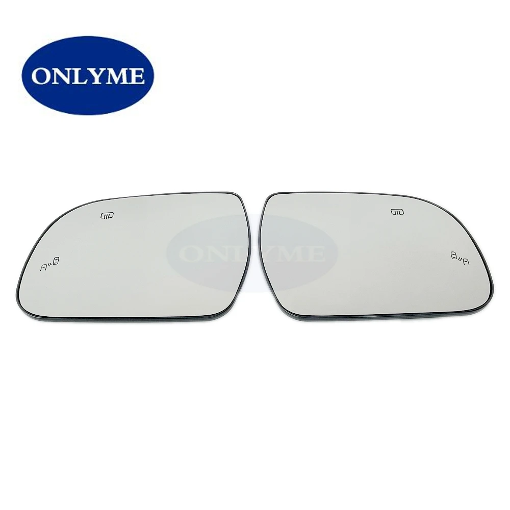 Car-convex-heated-mirror-glass-with-blind-spot-warning-symbol-for ...