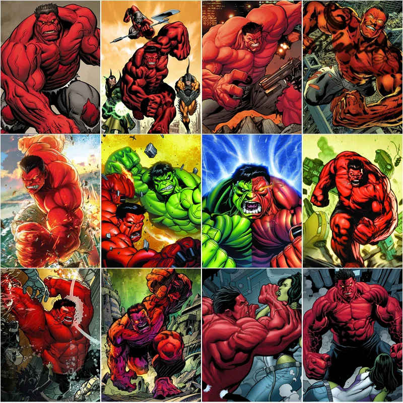 Marvel Red Hulk Wallpaper
