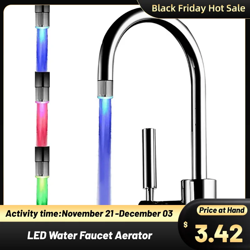 VEHHE-LED-Water-Faucet-Aerator-Temperature-Control-3-Color-Lights ...