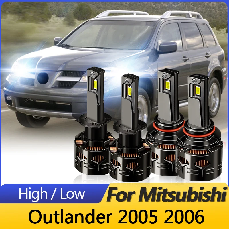 2X-100w-High-quality-White-CANbus-For-Mitsubishi-Outlander-2005-2006 ...