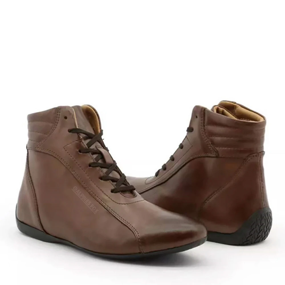 Genuine-Leather-Karting-Racing-Shoes-Men-Women-Go-Kart-Car-Driving-Shoe ...