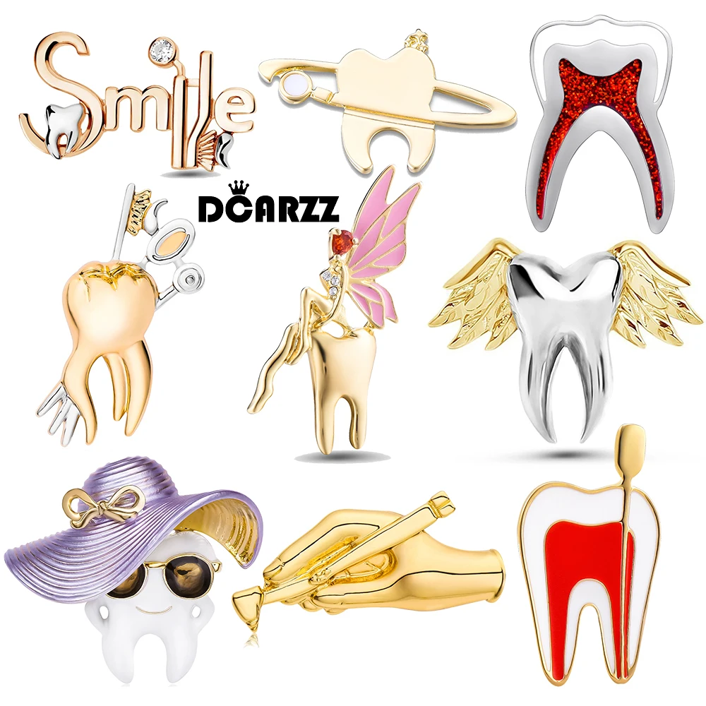 DCARZZ-Medical-Dental-Tooth-Brooch-Pins-Luxury-Jewelry-for-Dentist-Doctor-Nurse-Lapel-Collection ...