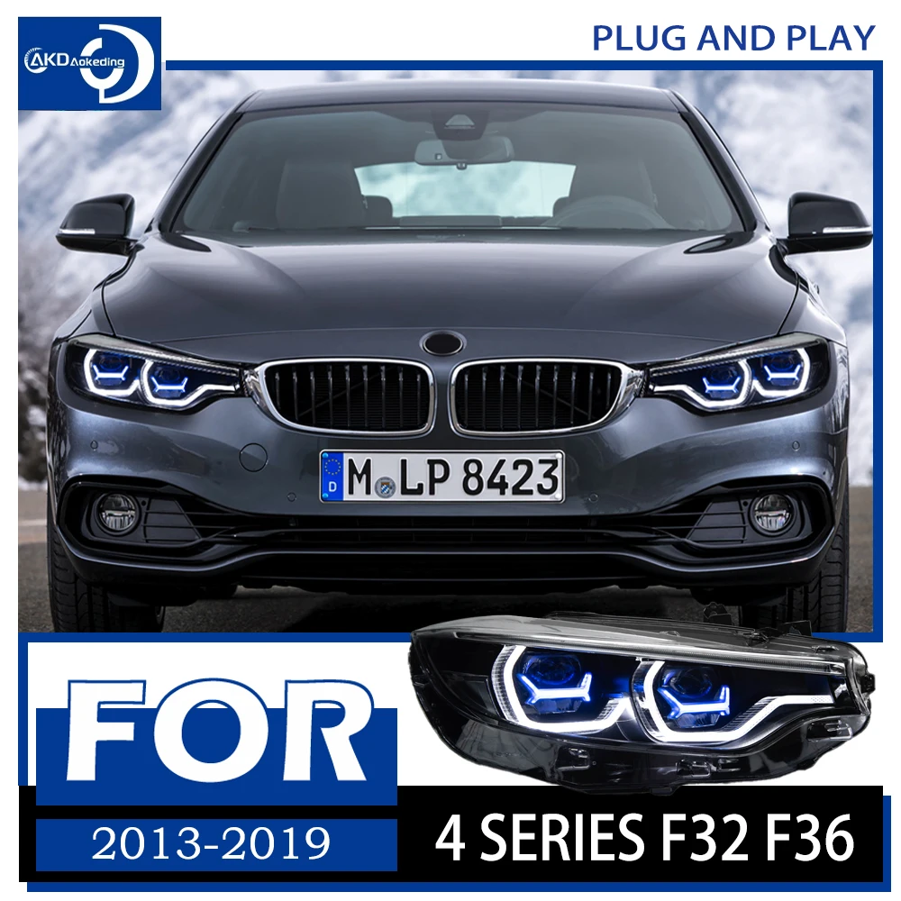 AKD-Car-Lights-for-BMW-F32-LED-Headlight-2012-2019-F36-F80-F33-DRL-425i ...