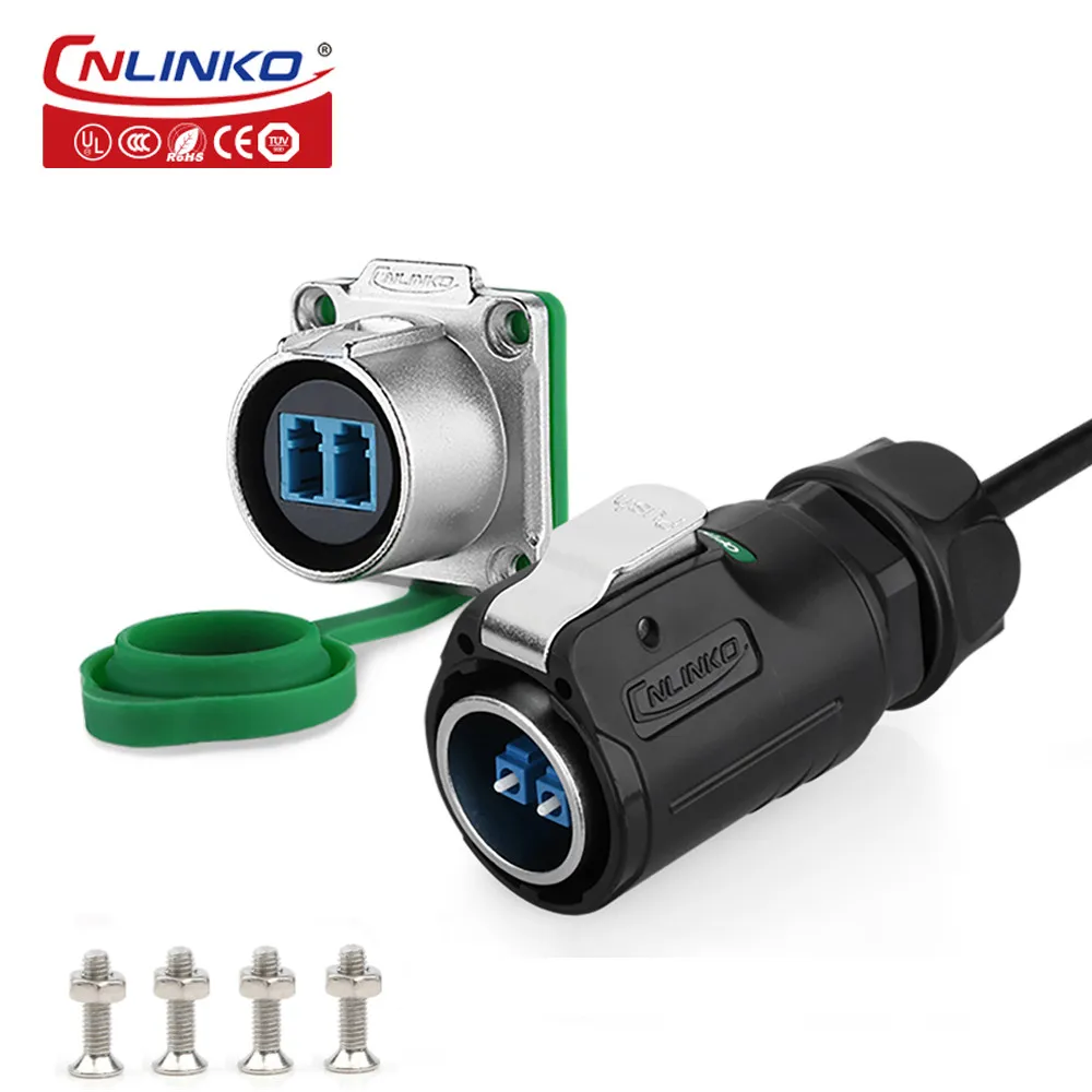 Cnlinko Industrial IP67 Waterproof Single Mode FC Optical Fiber ...