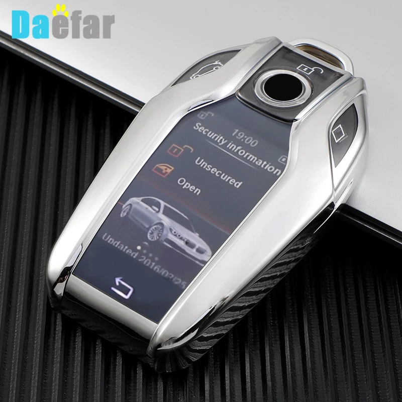 Soft TPU Car Fully Key Case Key Cover Case for BMW 5 7 series G11 G12 ...