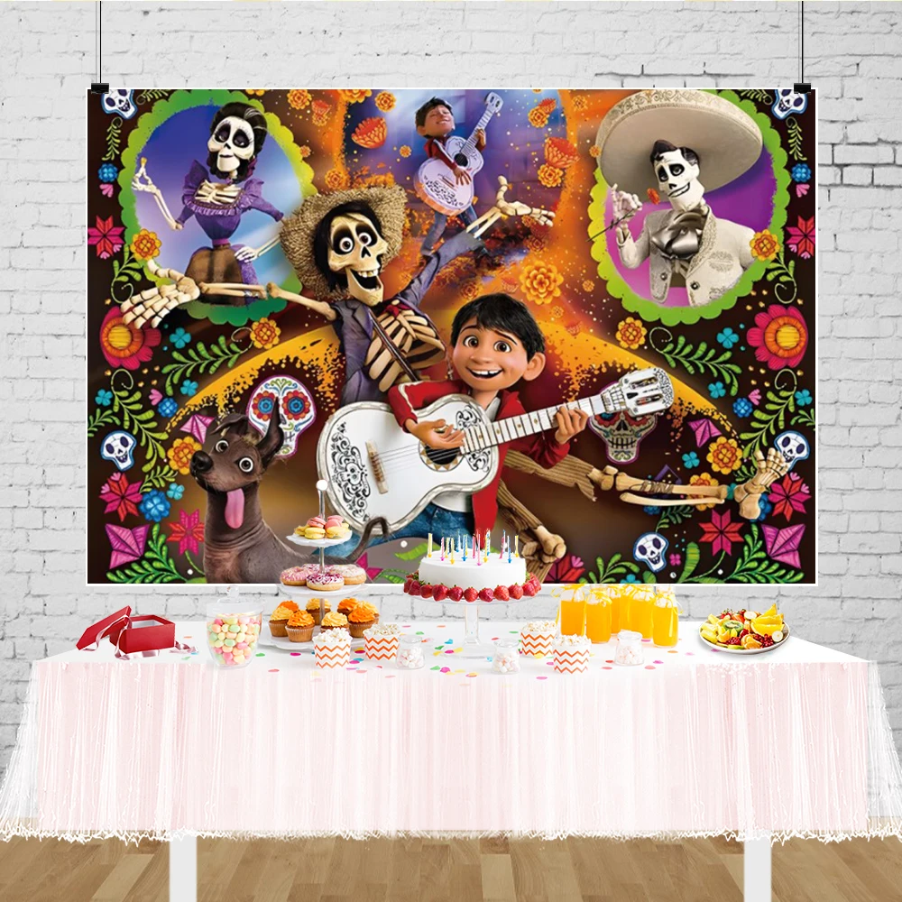 Disney COCO Backdrop for Kids Birthday Party: The Ultimate Guide to ...