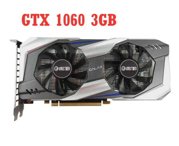 Galaxy geforce gtx 1060 3g 8008mhz gddr5 6pin 160bit 192bit nvidia placas de vídeo gpu suporte ...
