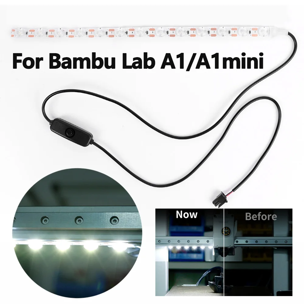 For-Bambu-Lab-A1-A1mini-Led-Light-Strip-Ra95-Fill-Light-24V-Super ...