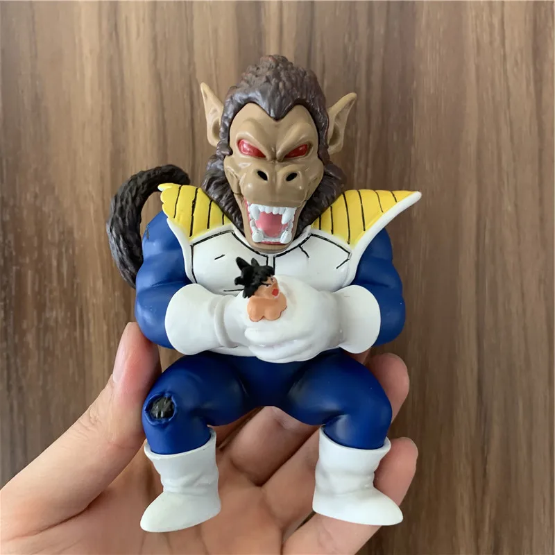 Figuras-de-acci-n-de-Dragon-Ball-Z-Gorillas-Vegeta-Catching-Goku-DBZ ...