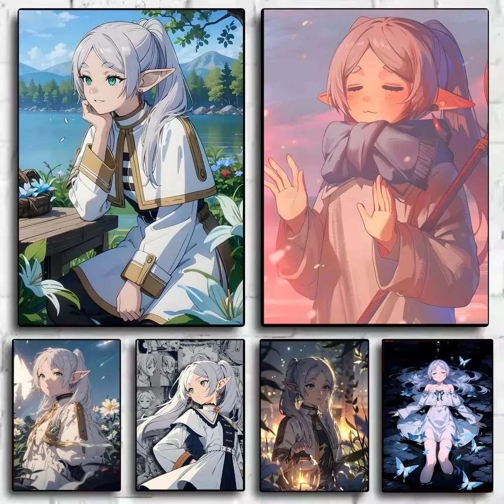 1pc Japan Anime Frieren at the Funeral Poster HD canvas painting home ...