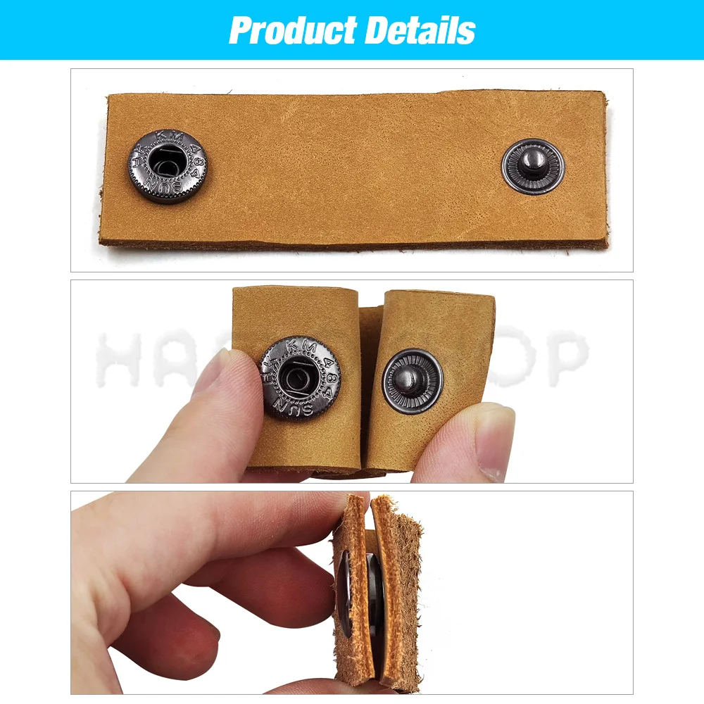 Button Snaps For Leather Work