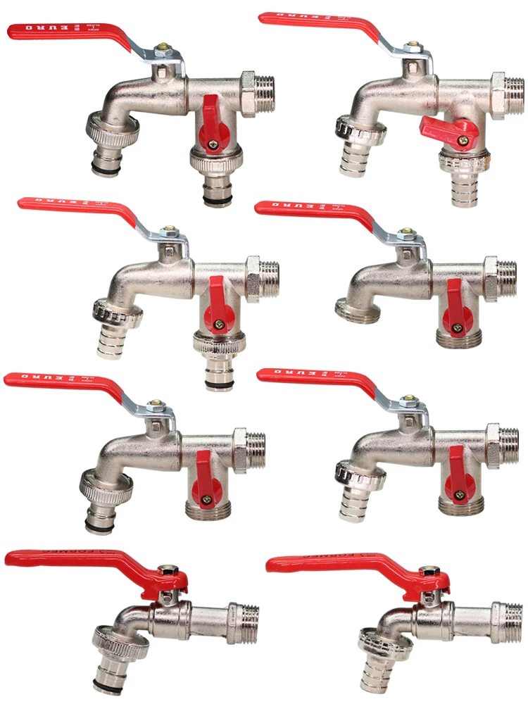 1-2-IBC-Water-Tank-Connector-2-Way-1-Way-Garden-Hose-Irrigation-Faucet ...