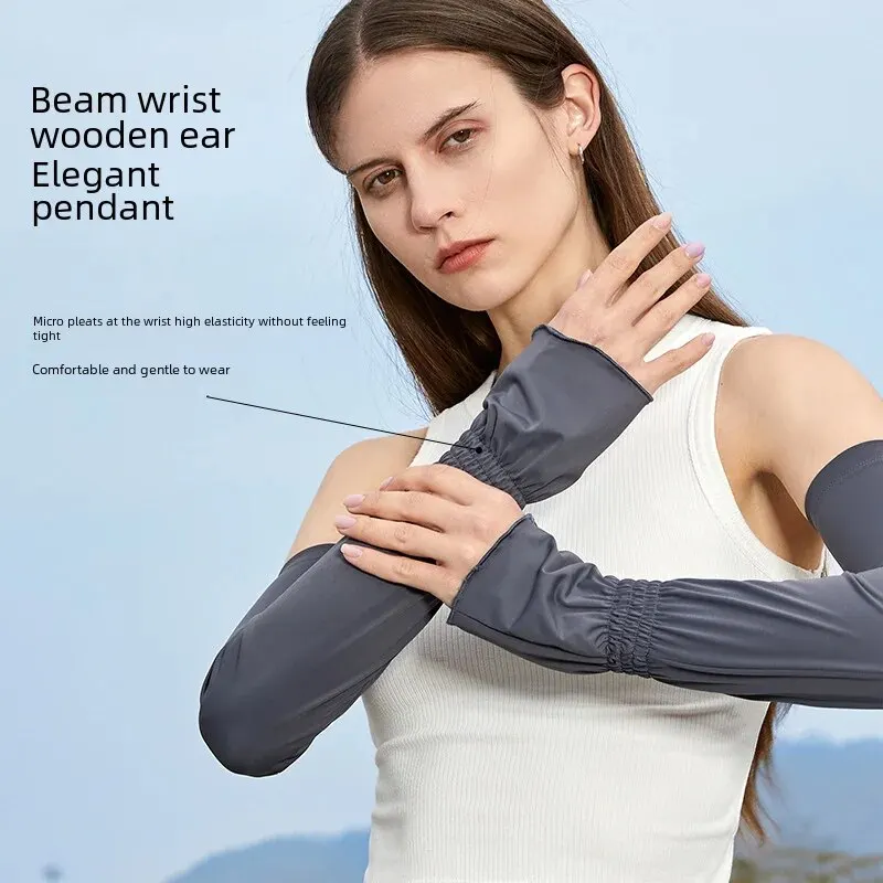 Sunscreen Sleeve Cover Women Uv Protection Breathable Loose Hand Summer ...