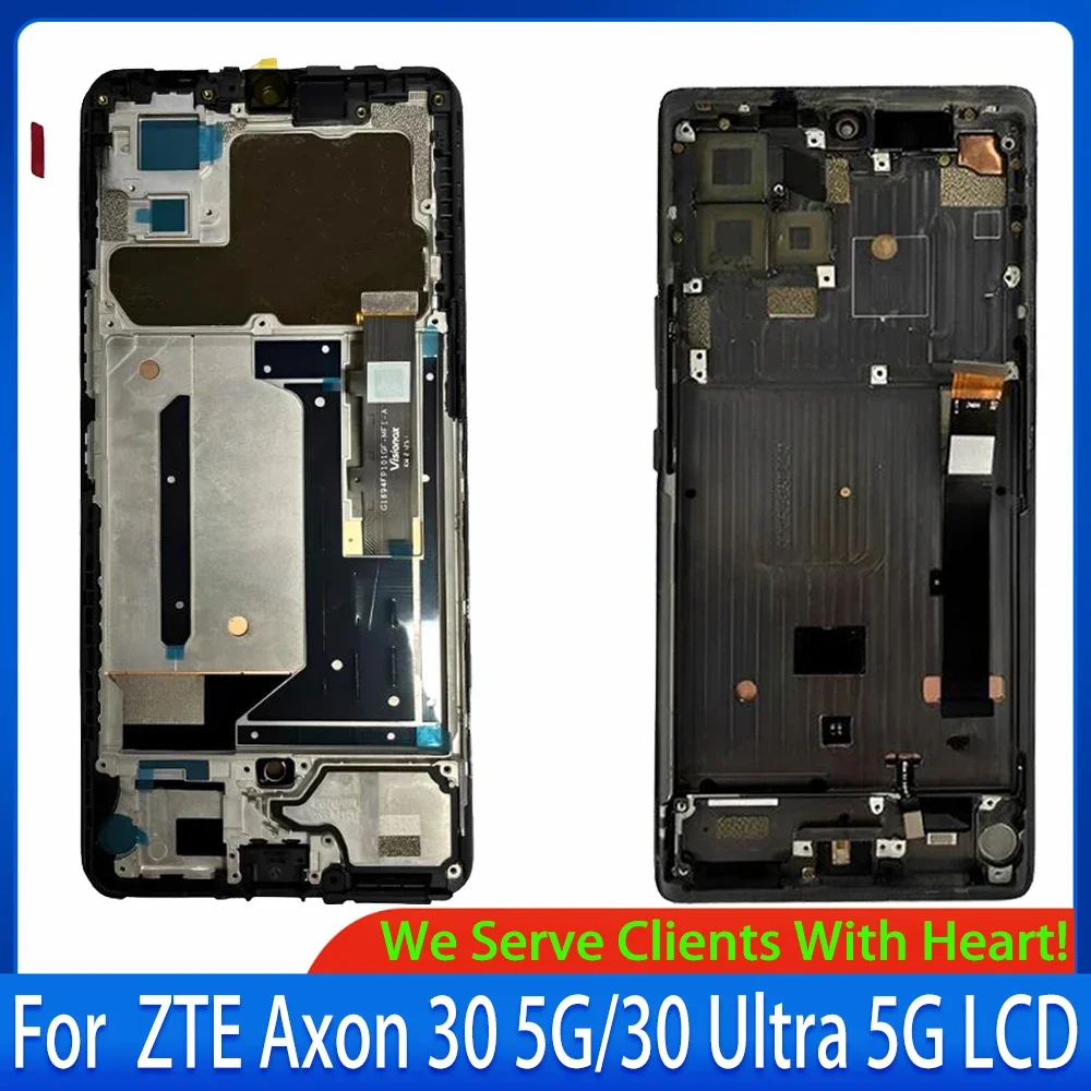 Original-AMOLED-For-ZTE-Axon-30-Ultra-5G-LCD-Display-Touch-Screen-For ...