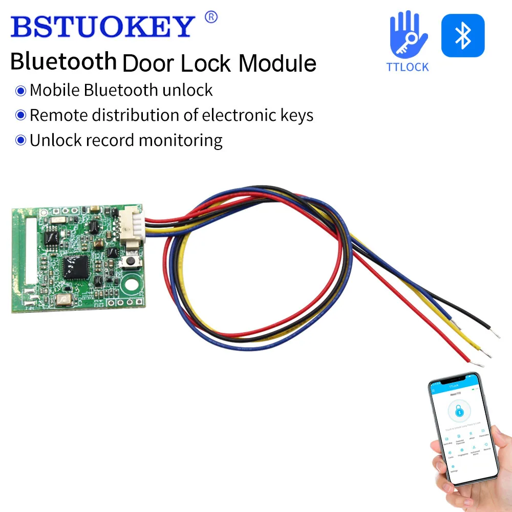 TTLOCK-Lock-Unlock-Module-Door-Access-Control-System-App-Remote-Control ...