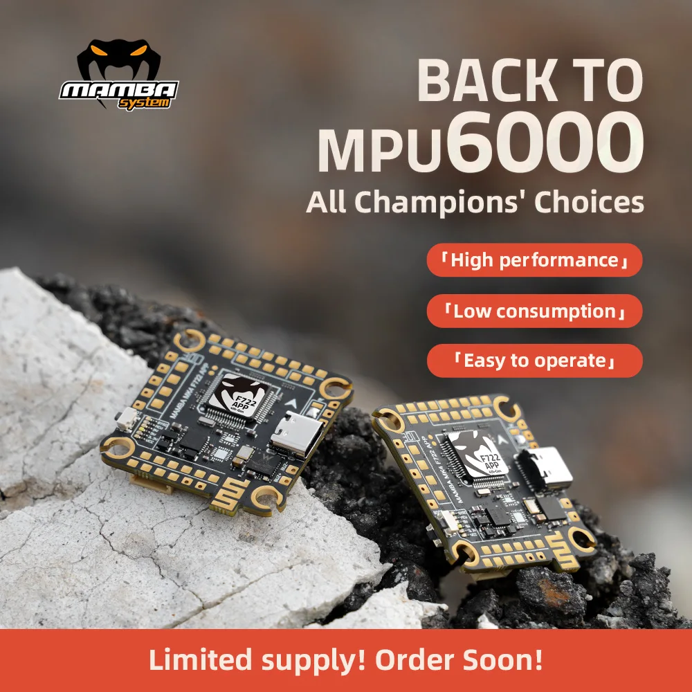 Diatone MAMBA F722 APP MK4 WIFI/DJI Flight Controller Stack F7 45A/55A ...