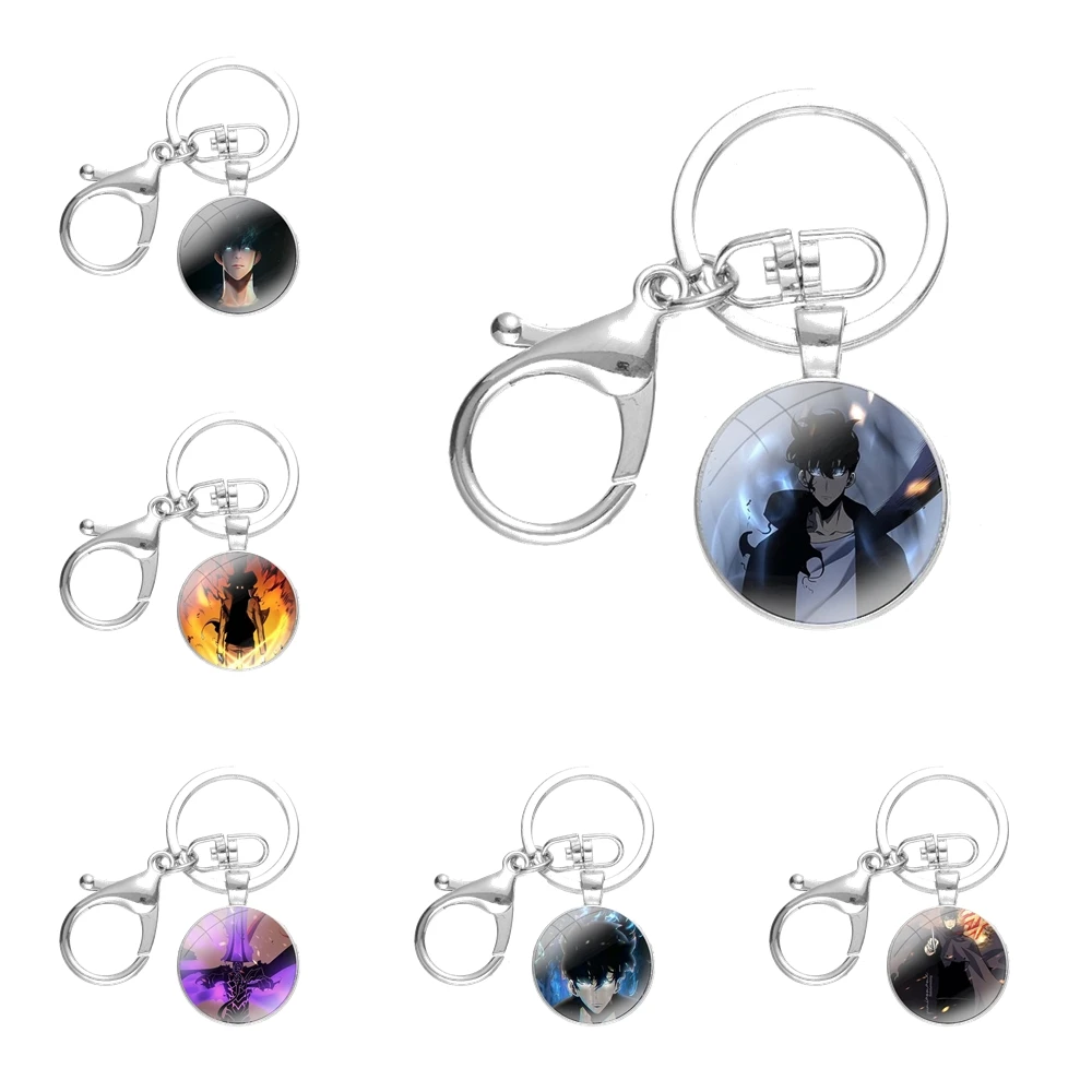 Anime solo leveling Fashion Design Cartoon Creative Keychains Handmade ...
