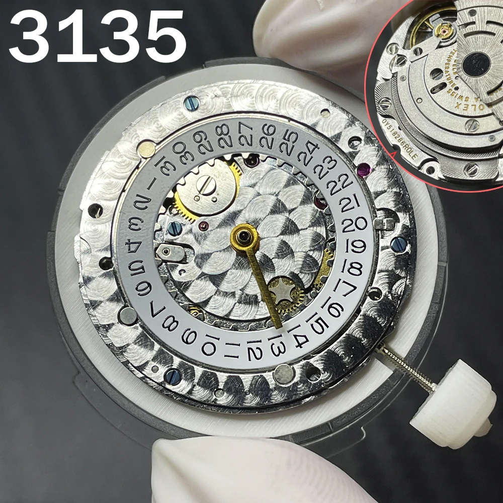 Automatic Watch Movement 3135 | Watch Ues 3135 Movement | 3135 Clone ...
