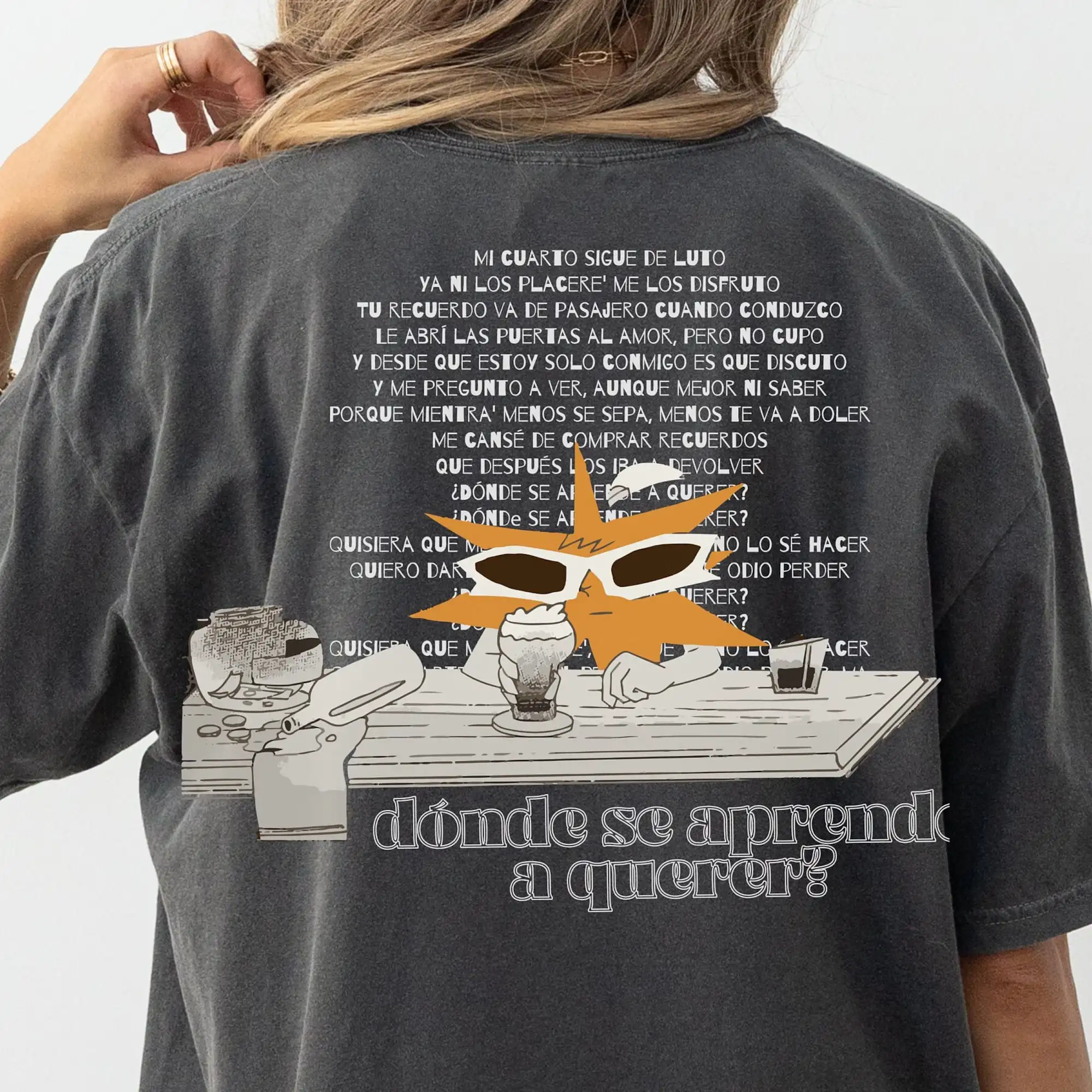 MORA-Merch-Star-Album-camiseta-con-dise-o-de-espalda-gr-fico-Retro-lbum ...