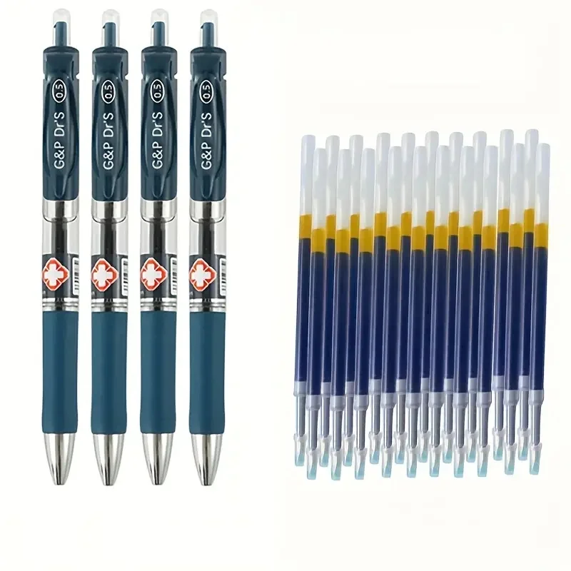 Doctor-s-Special-Ballpoint-Pen-0-5mm-Dark-Blue-Refill-Set-Doctor-Nurse ...