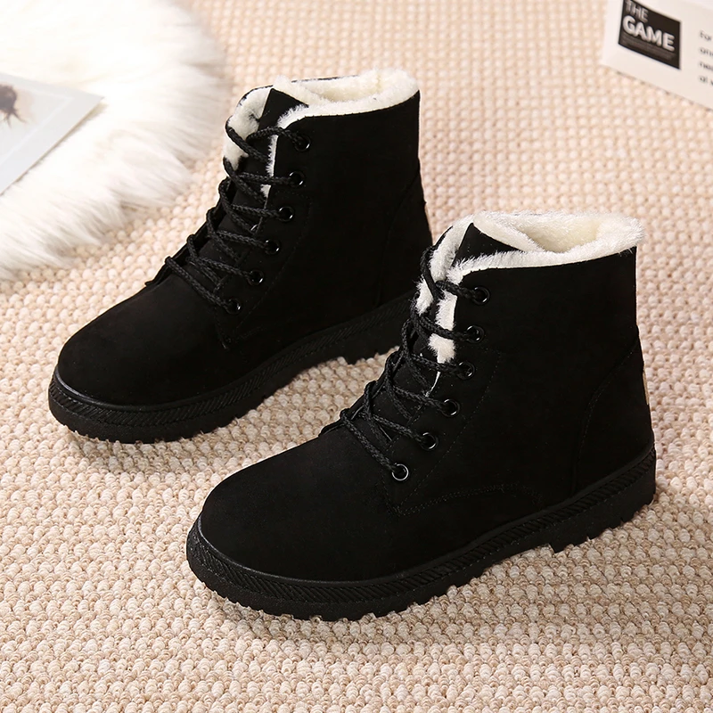 2023-New-Snow-Boots-Women-s-Low-Heel-Korean-Martin-Boots-Winter-Plus ...