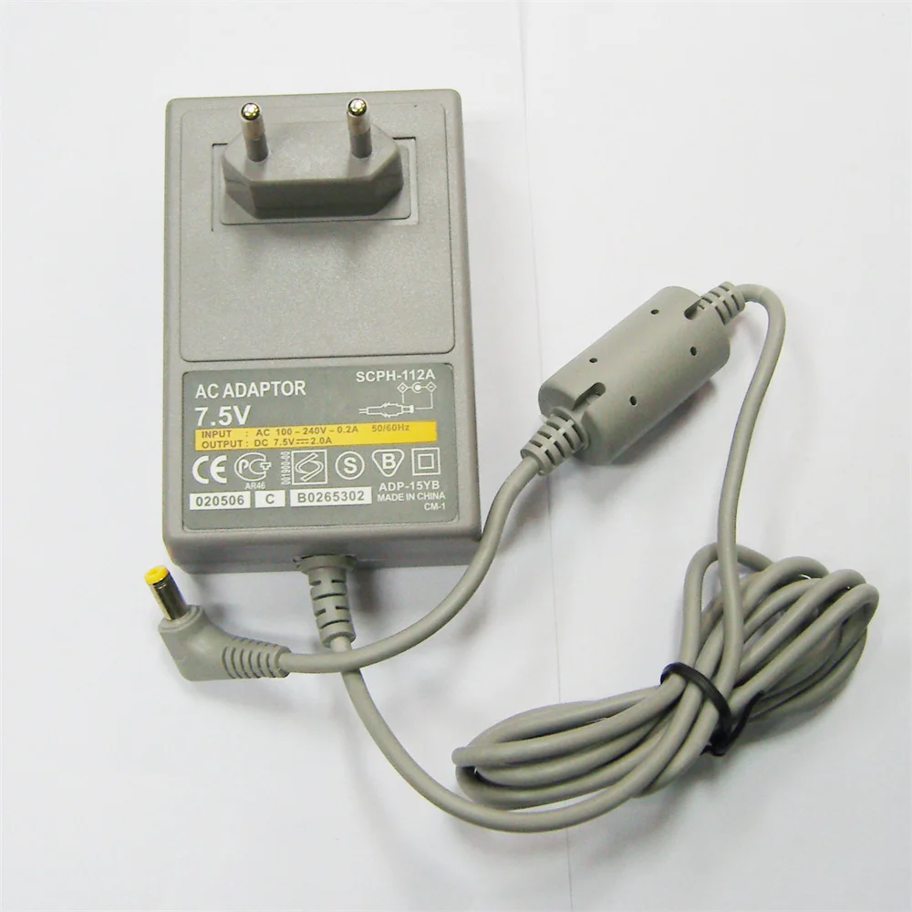 EU-Plug-AC-Adapter-Charger-for-PS1-Game-Console-Power-Supply-AC110-220V ...